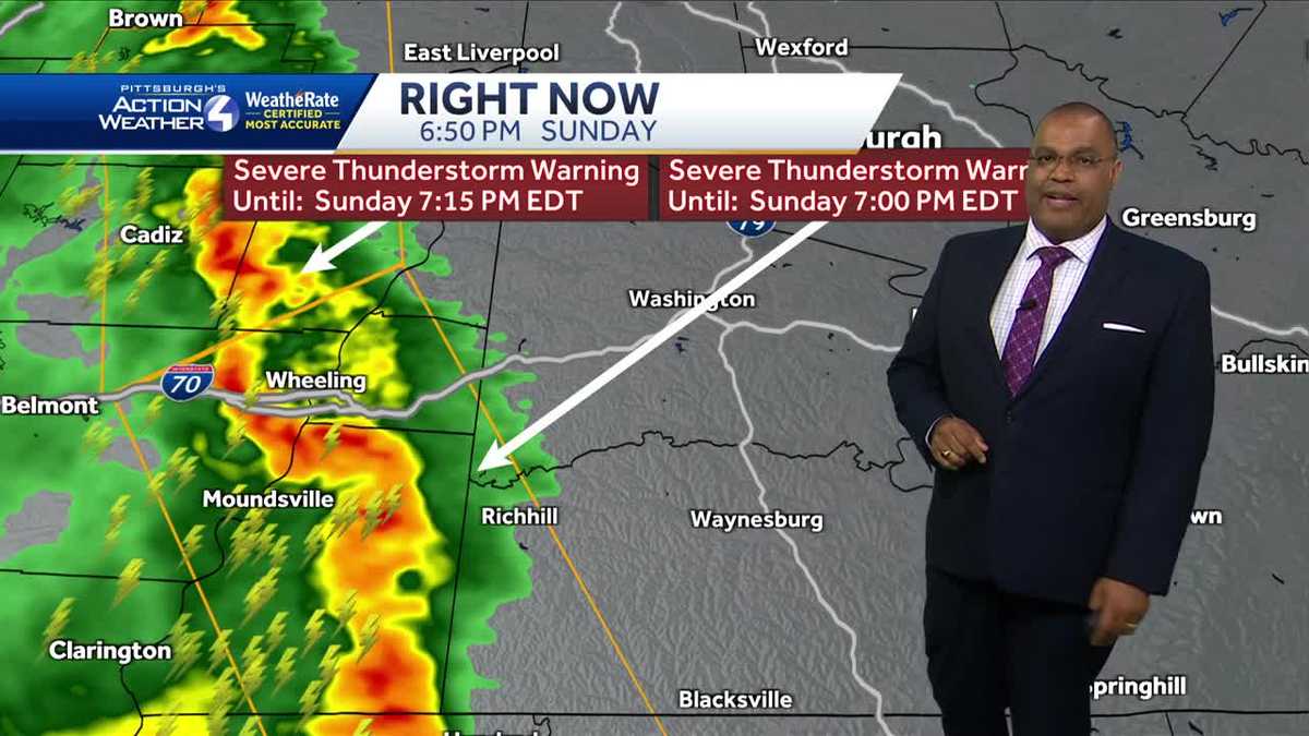 Severe Weather Alert Days for Sunday and Memorial Day