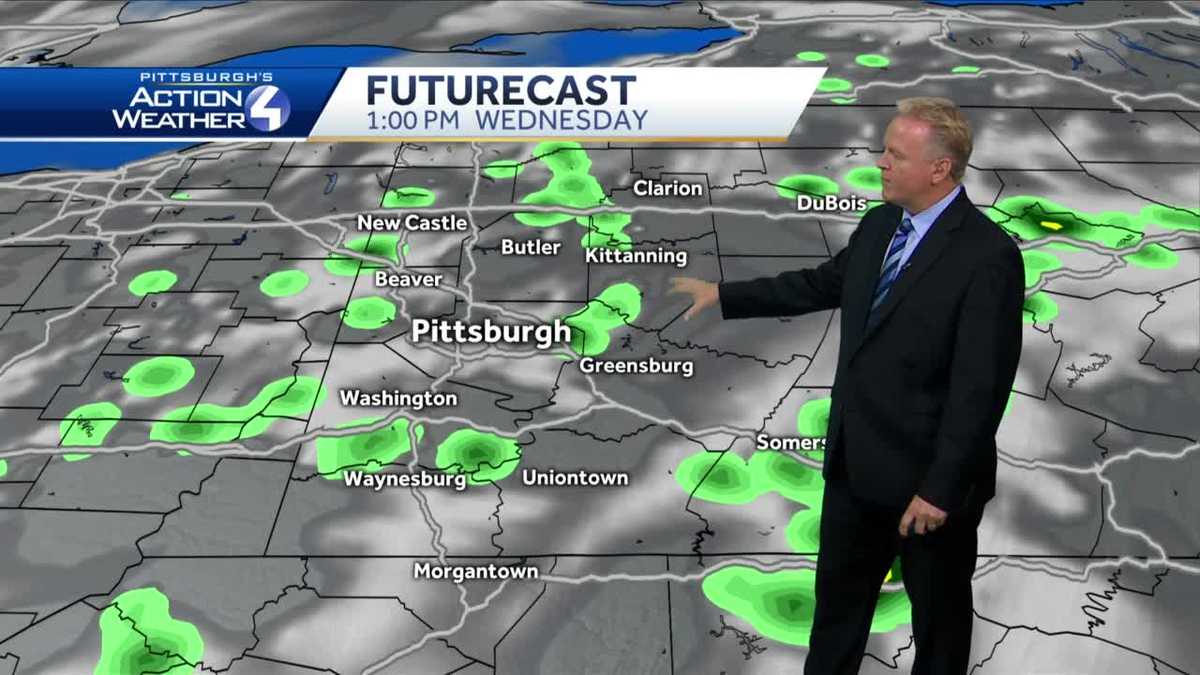 Forecast: Hot, humid, scattered rain and thunderstorms