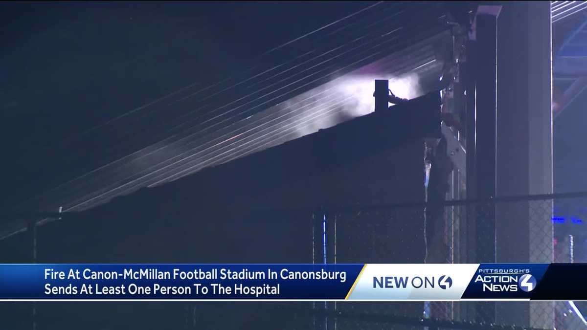 Firefighter hospitalized after responding to fire at high school ...