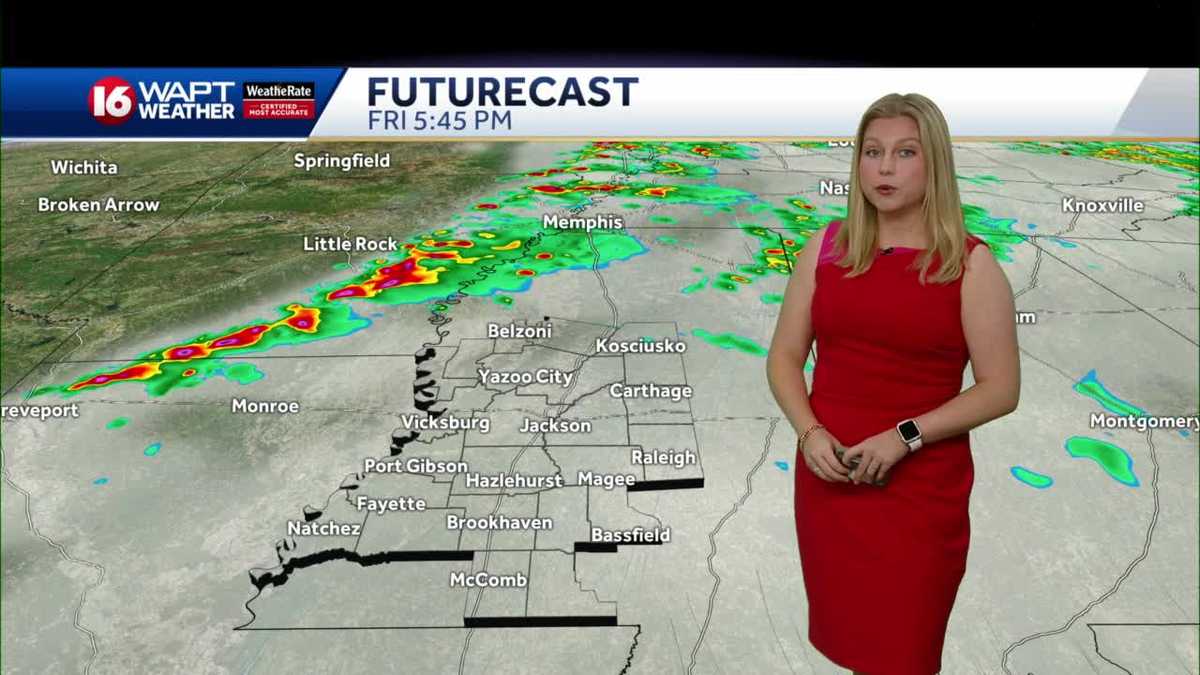On/off rain today, stronger storms by the evening