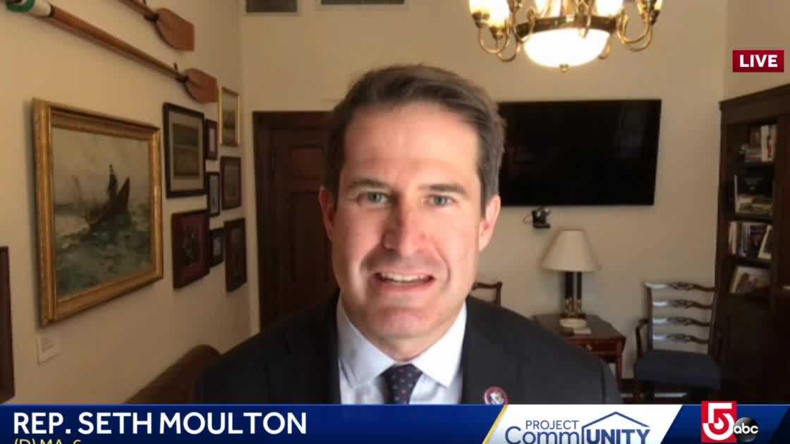 Rep. Seth Moulton, of Massachusetts, his experience with PTSD