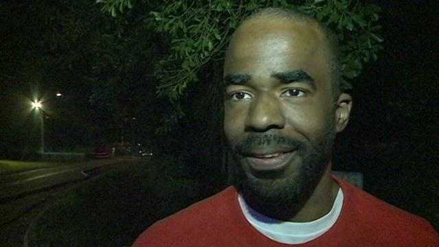 Man jumps out window, goes back inside burning house