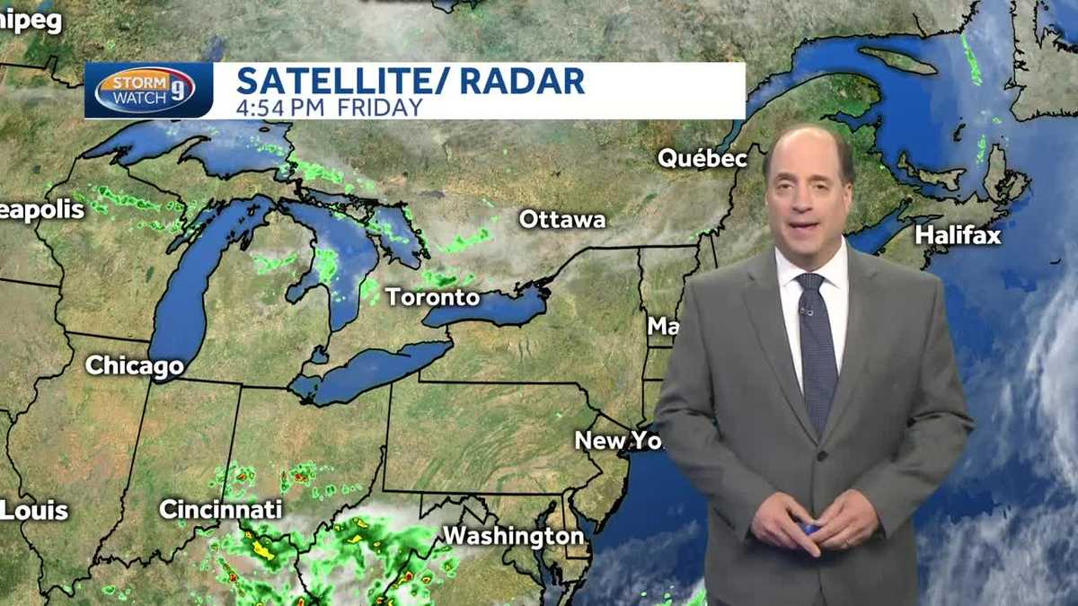 Weekend outlook: Mostly nice weekend ahead