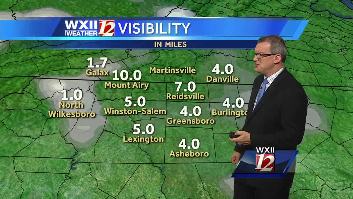 Watch: Fog with early drizzle to start your day