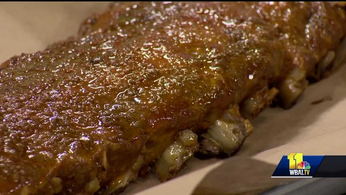Mission BBQ makes baby back ribs