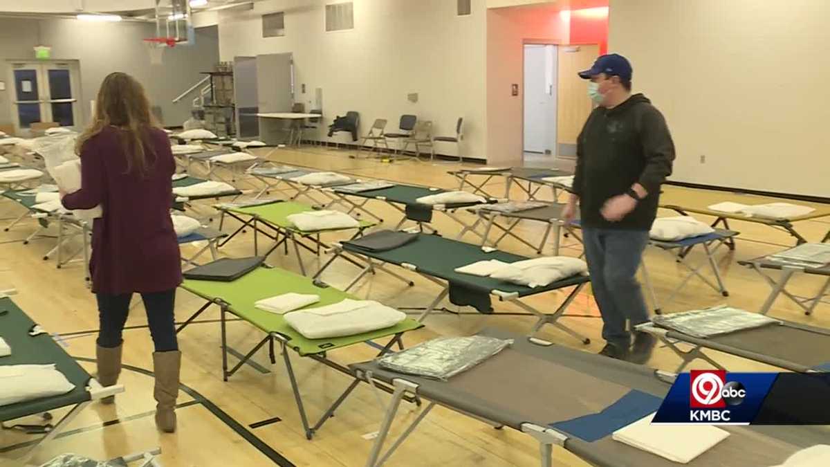 Kansas City, Missouri opens overflow warming shelters for the homeless