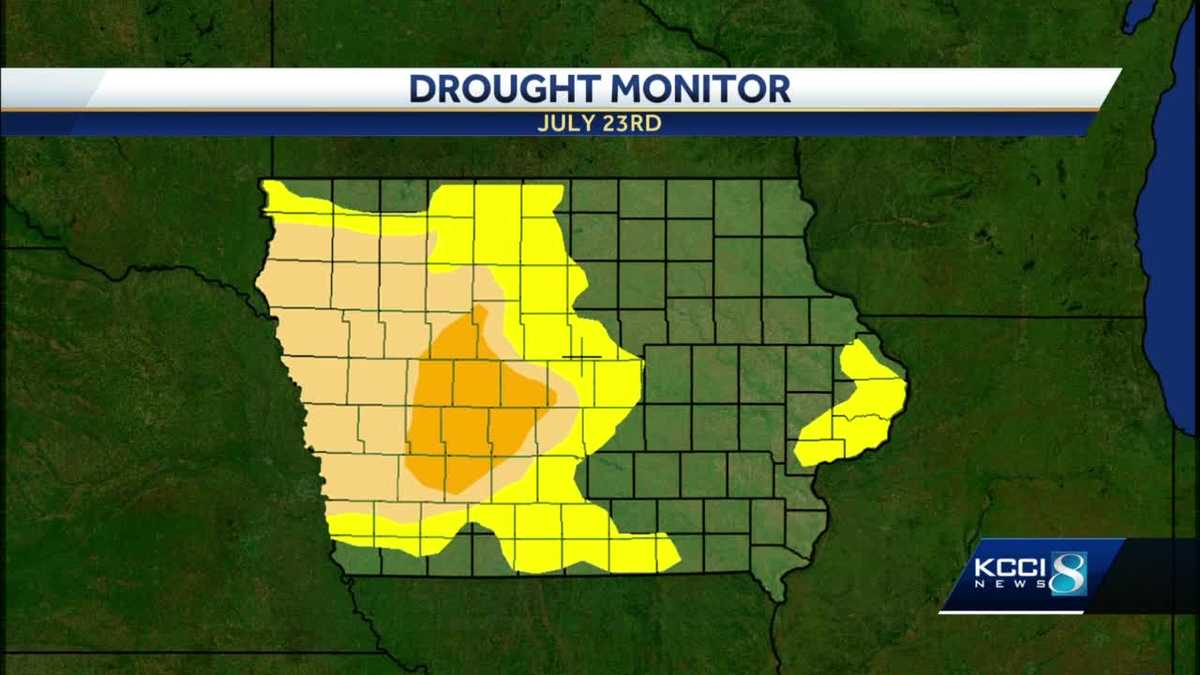 Iowa farmers feel impact of current drought conditions