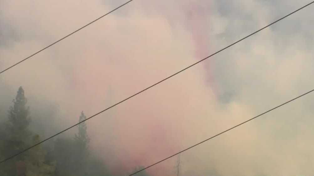 Thousands evacuated in Nevada County as wildfire burns