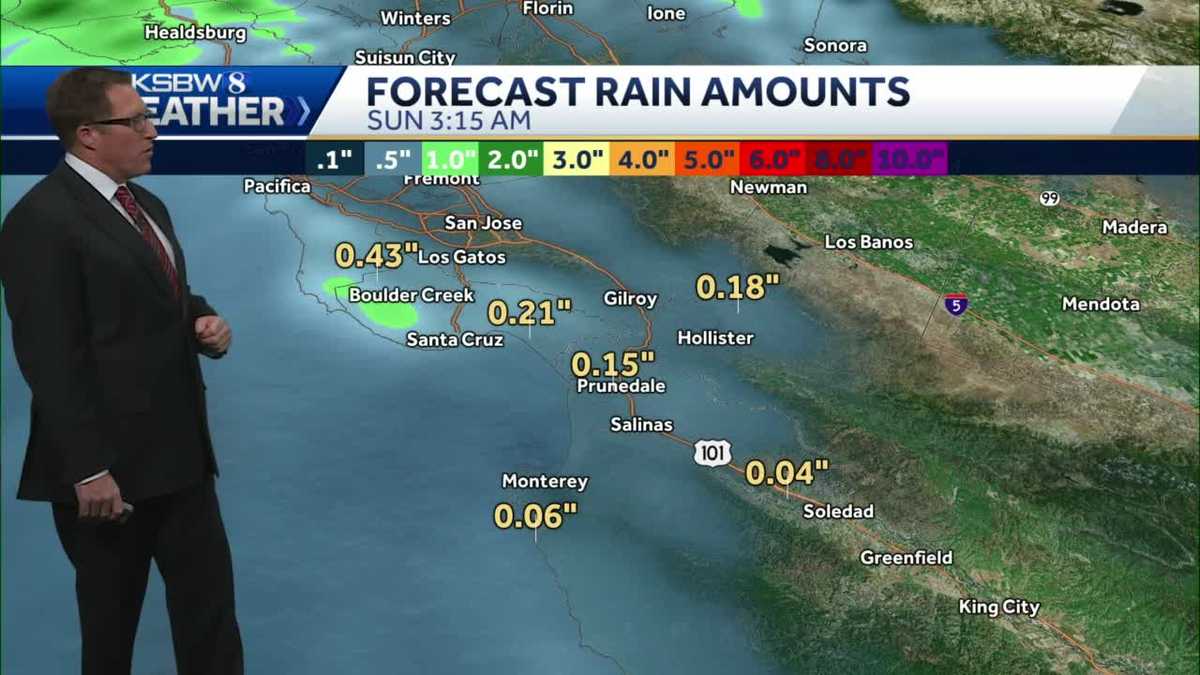 KSBW 8 Weather for December 24