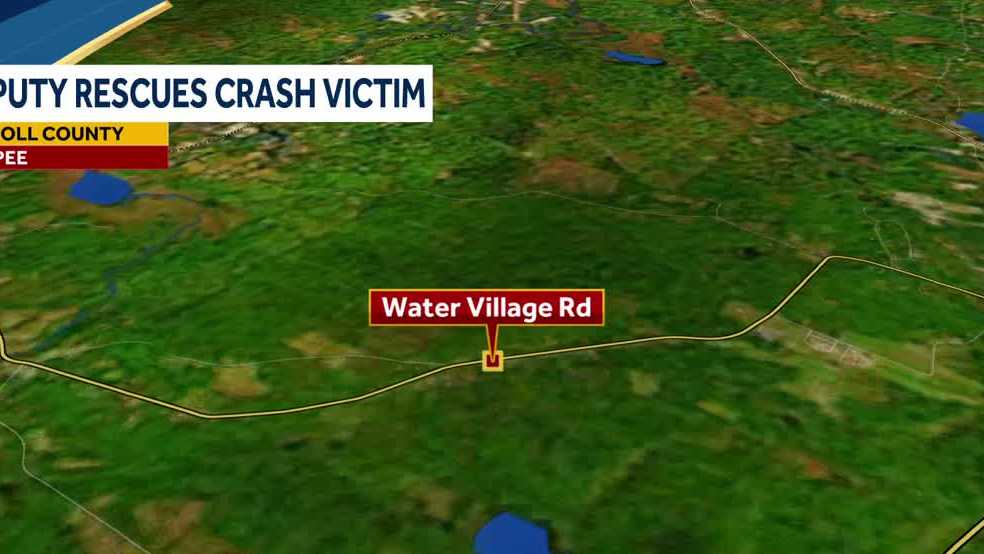 Carroll County Sheriff's Deputy helps save driver who crashed into ...