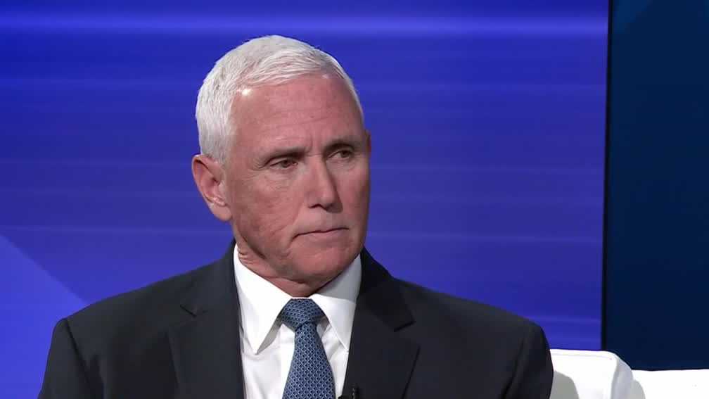 Mike Pence says he was angry with Donald Trump after Capitol riot