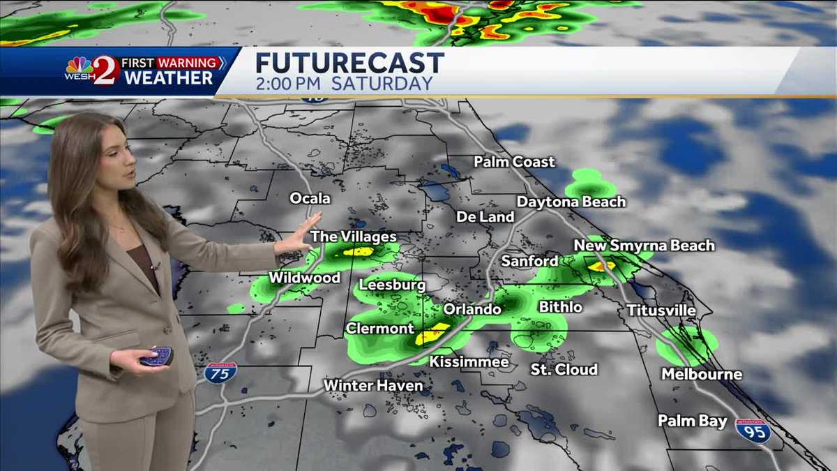 Storms firing up late morning ahead of stormy weekend