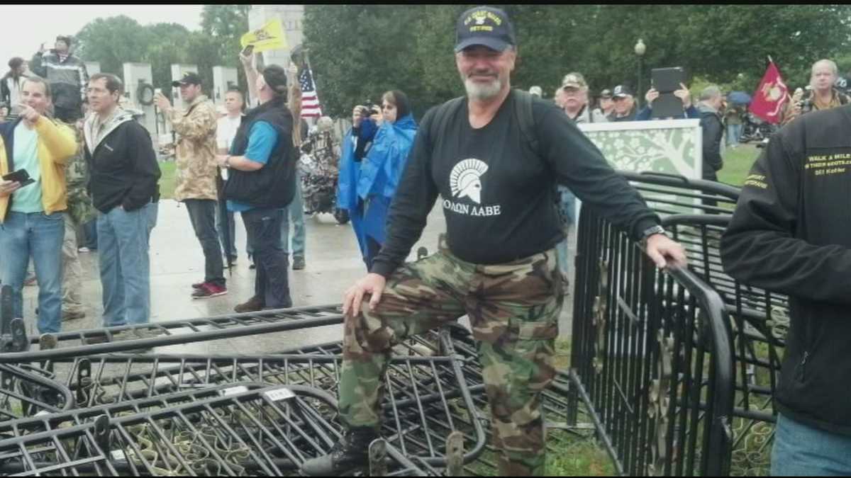 Randolph County District Judge At Protest. Randolph County District Judge At Protest.