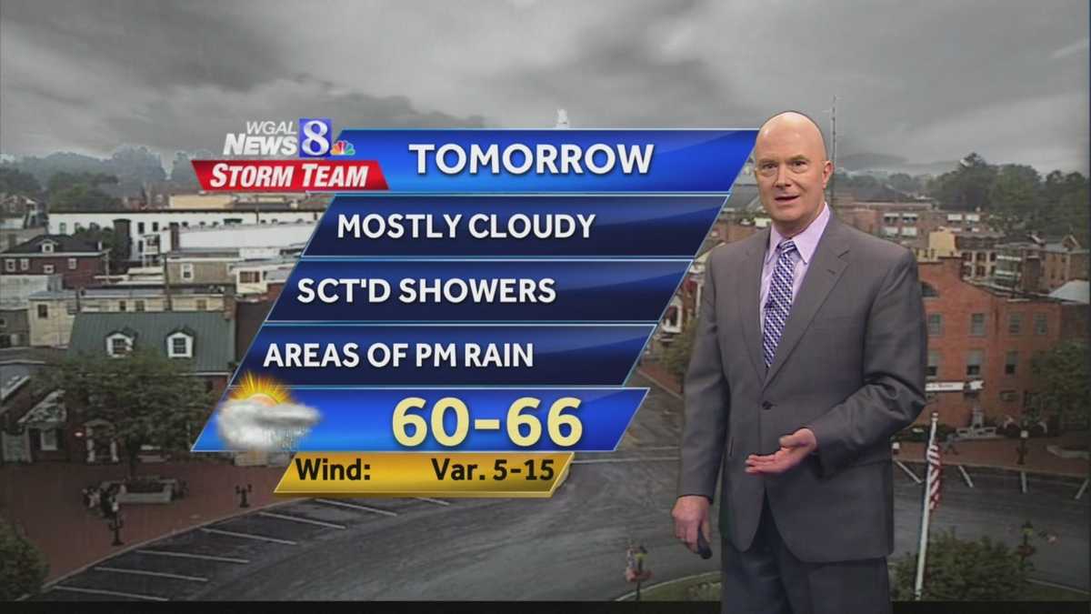 Joe Calhoun’s forecast: Breezy, mild tonight