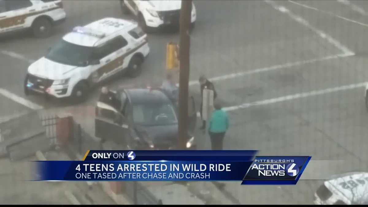 4 Teens Arrested After Hitting Woman During Carjacking And Chase