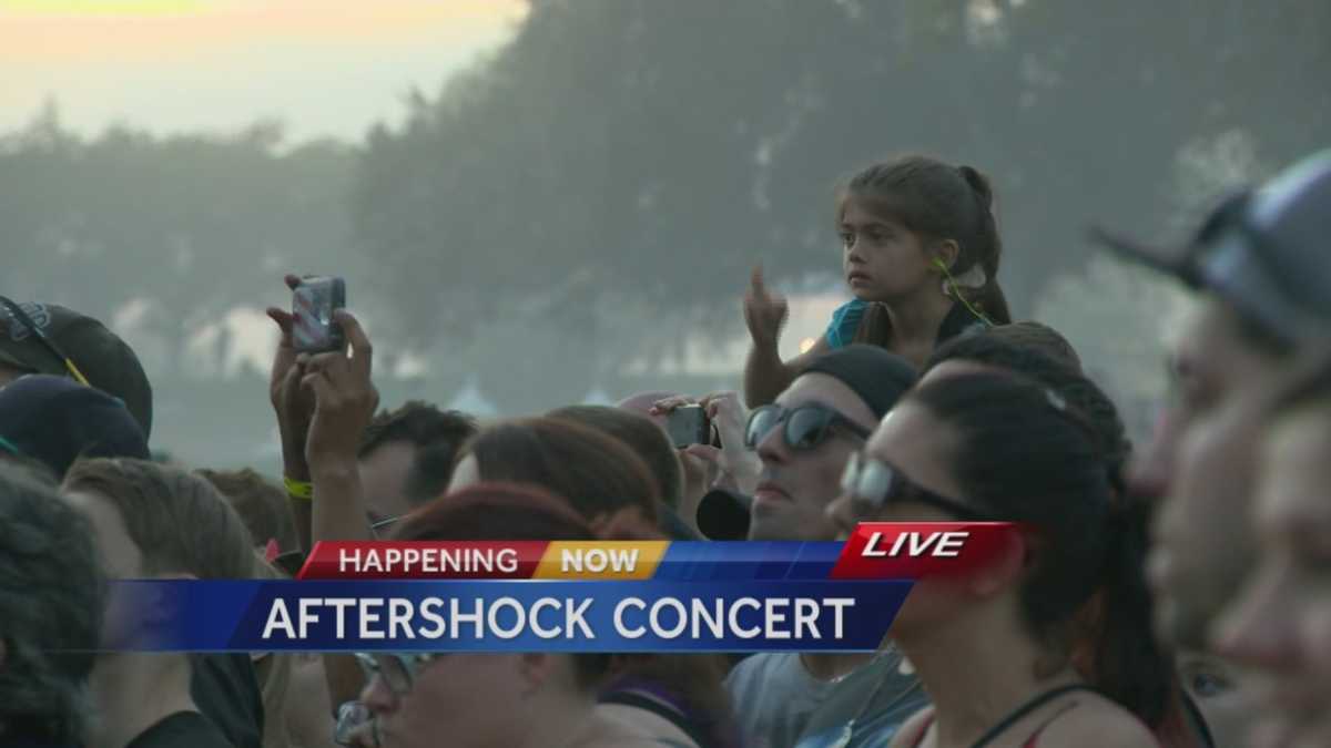 Aftershock concert attracts big crowds to Gibson Ranch