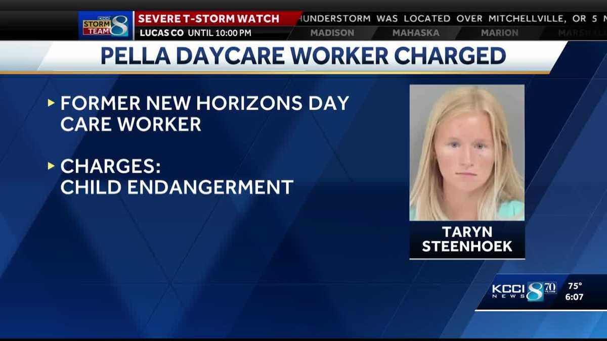 Former Pella day care employee charged with child endangerment
