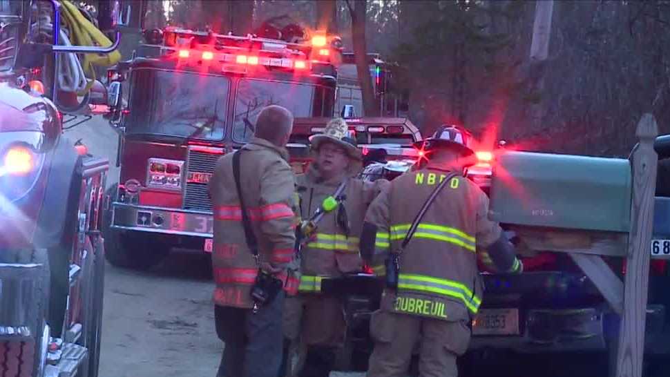 1 hurt, home damaged after shed catches fire in New Boston, NH