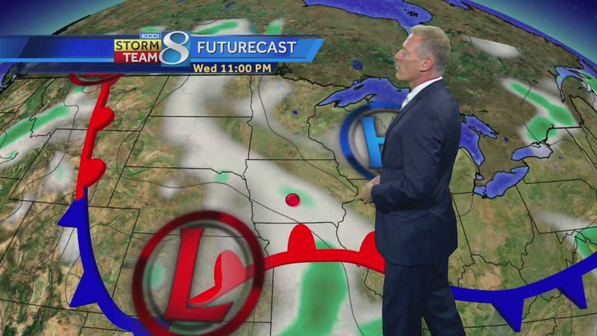 KCCI 8 video weather forecast