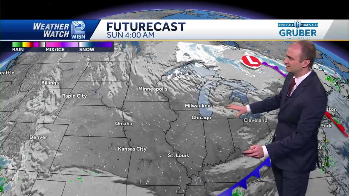 Weather: Breezy and Chill Sunday