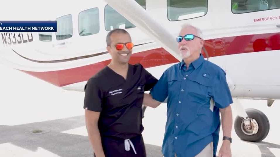 Pilot back in the air after miracle plane landing at PBIA