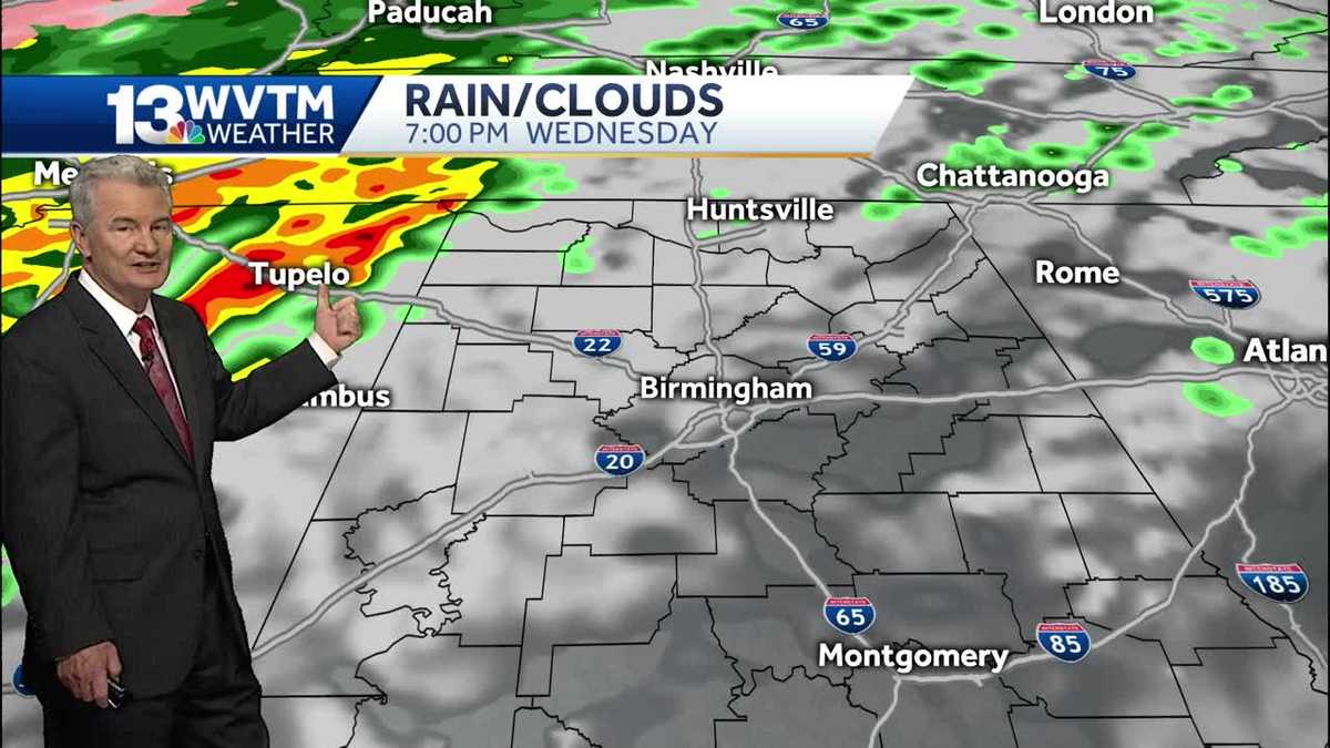 80-degree weather continues, rain returns Wednesday