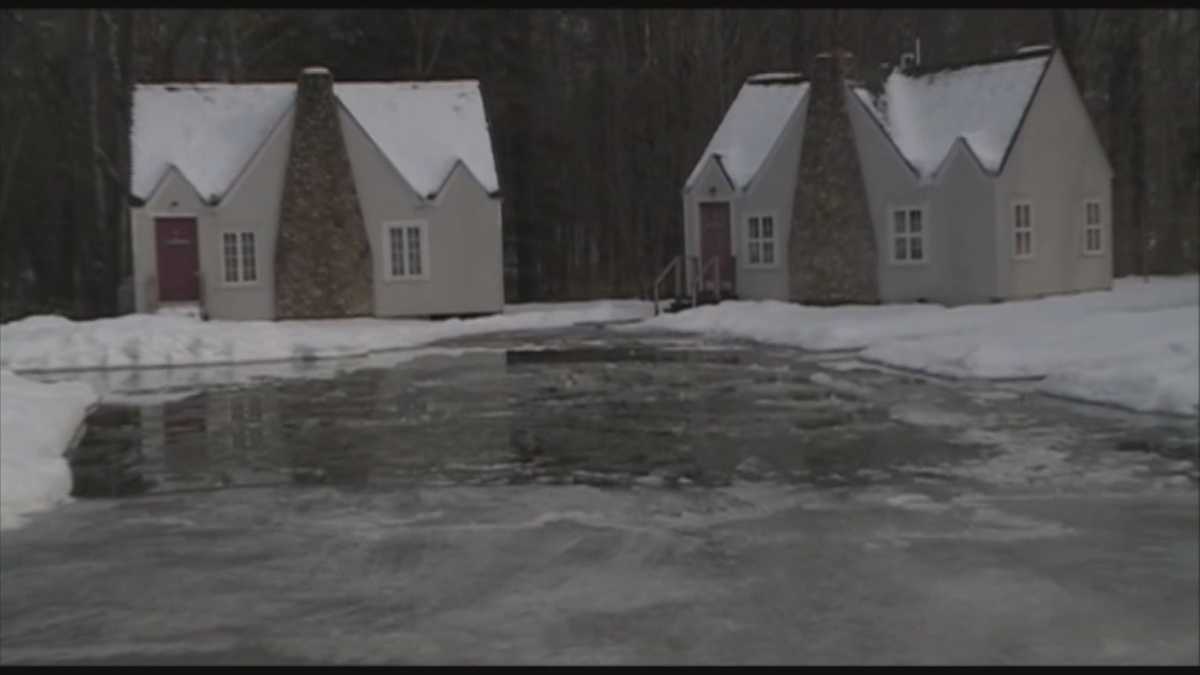 Melting ice, rain pose flood threat