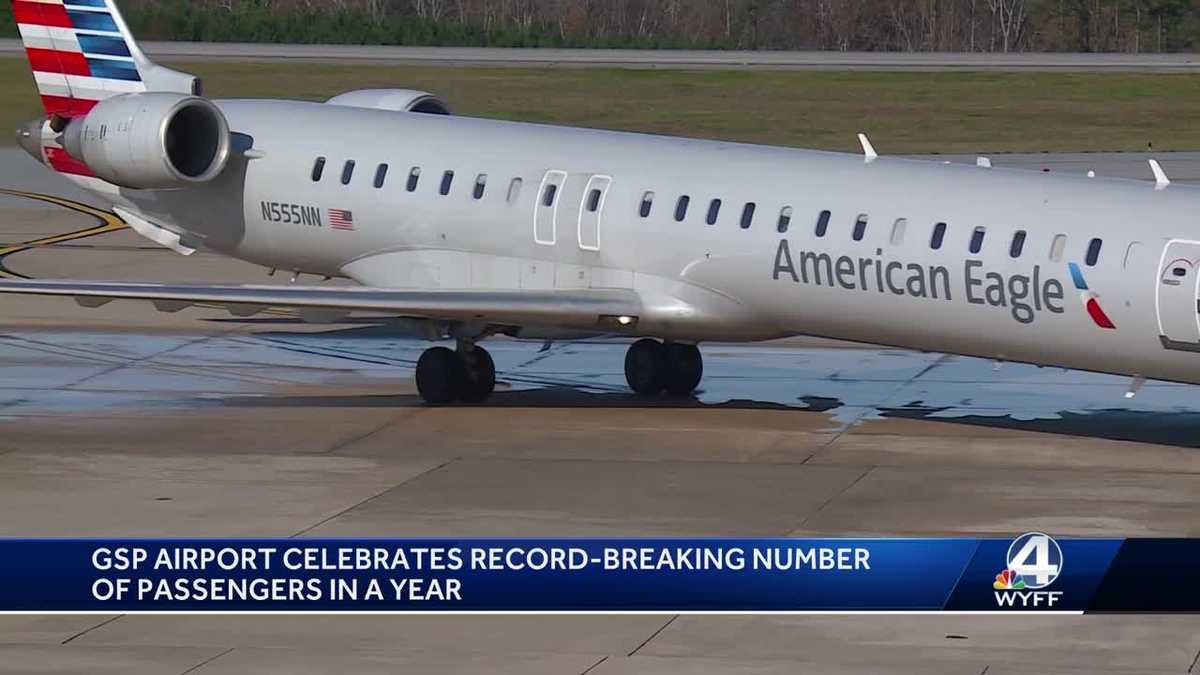 GSP Airport celebrates record breaking number of passengers