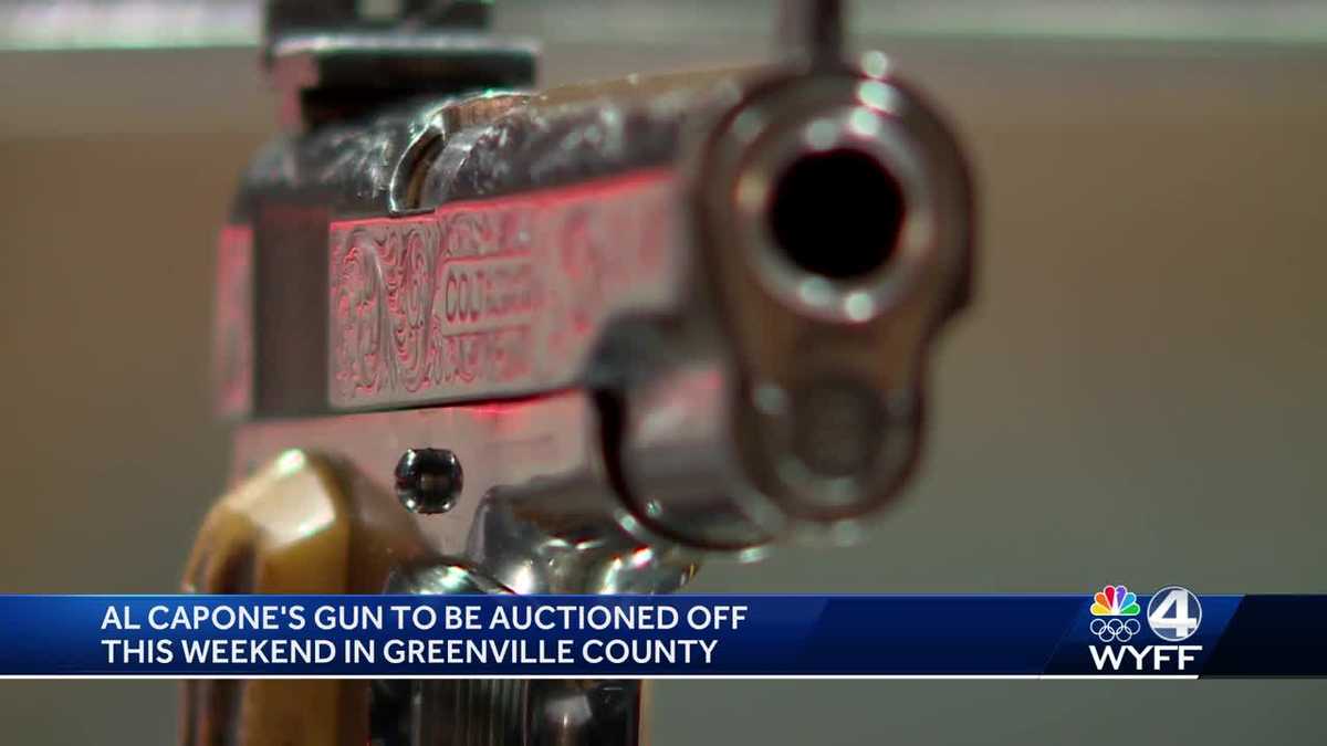 Al Capone's 'sweetheart' pistol set to be auctioned off in Greenville