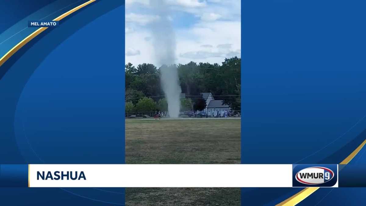 VIDEO: Dust devil spins at Nashua park