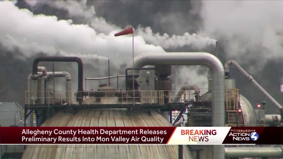 Health Department releases preliminary results into Mon Valley air quality