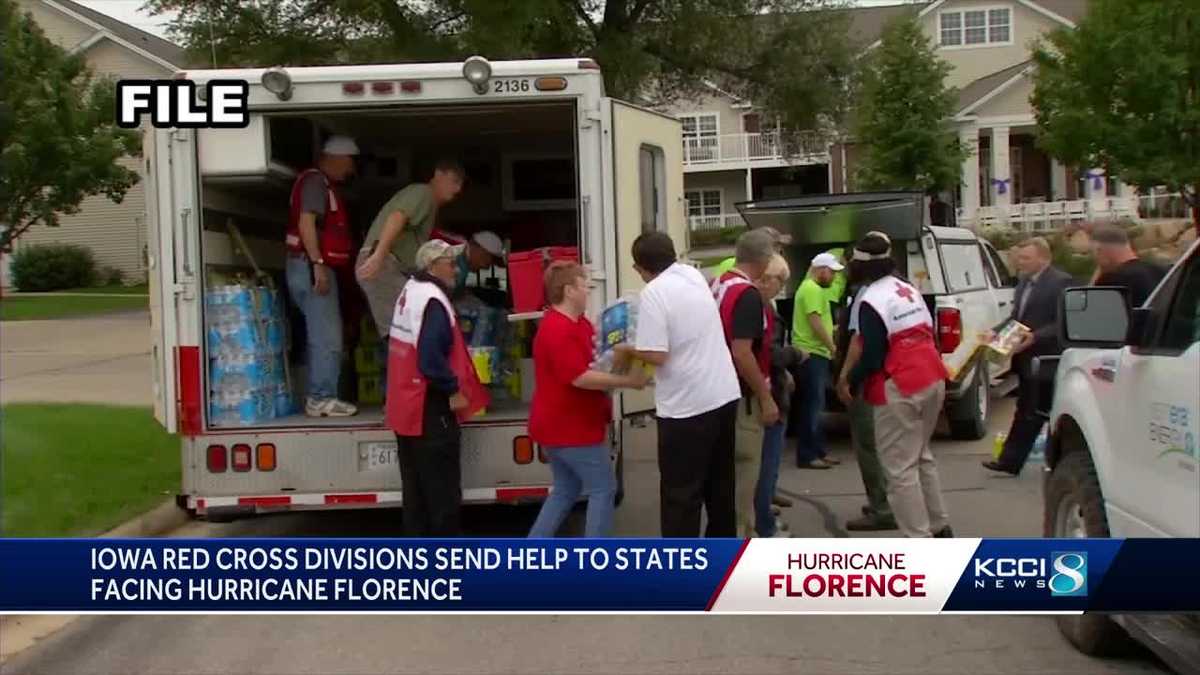 Iowa volunteers race toward Hurricane Florence