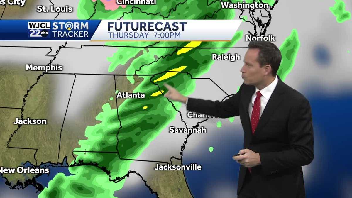 Cold front, rain showers lurking for late week