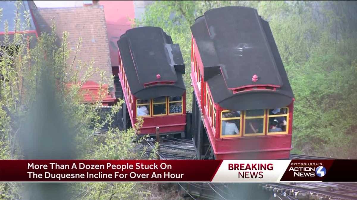 Dozens of people stuck on Duquesne Incline for nearly 2 hours