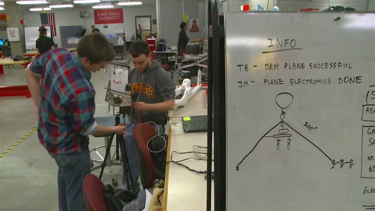 Iowa State University students helping build future of drones