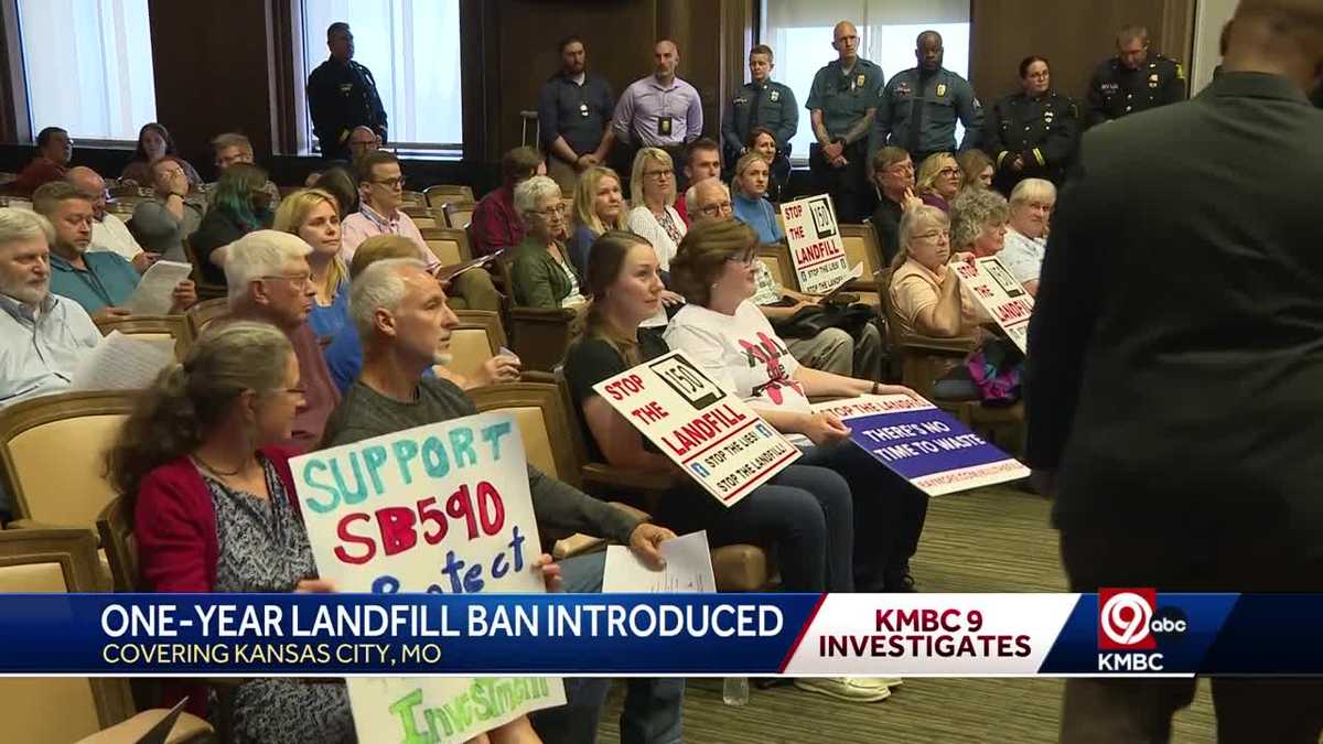 Kansas City mayor formally proposes one-year citywide landfill ban