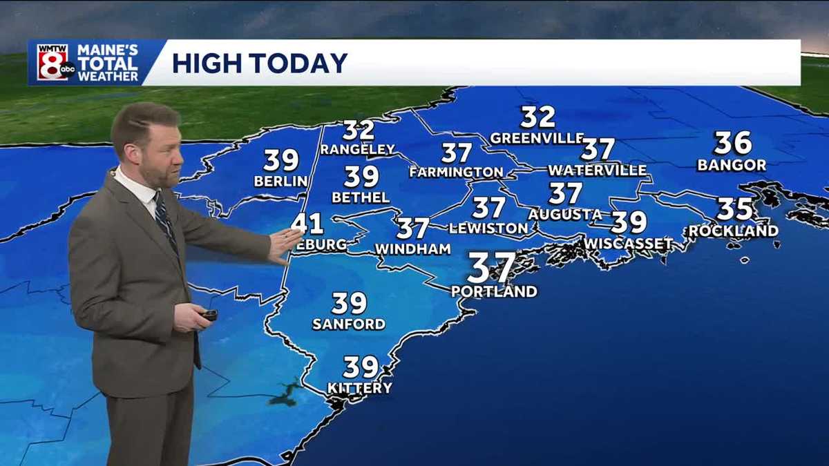 Today's 5AM forecast update