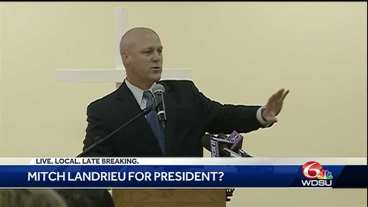 Former Mayor Mitch Landrieu reportedly weighing presidential options Former Mayor Mitch Landrieu reportedly weighing presidential options