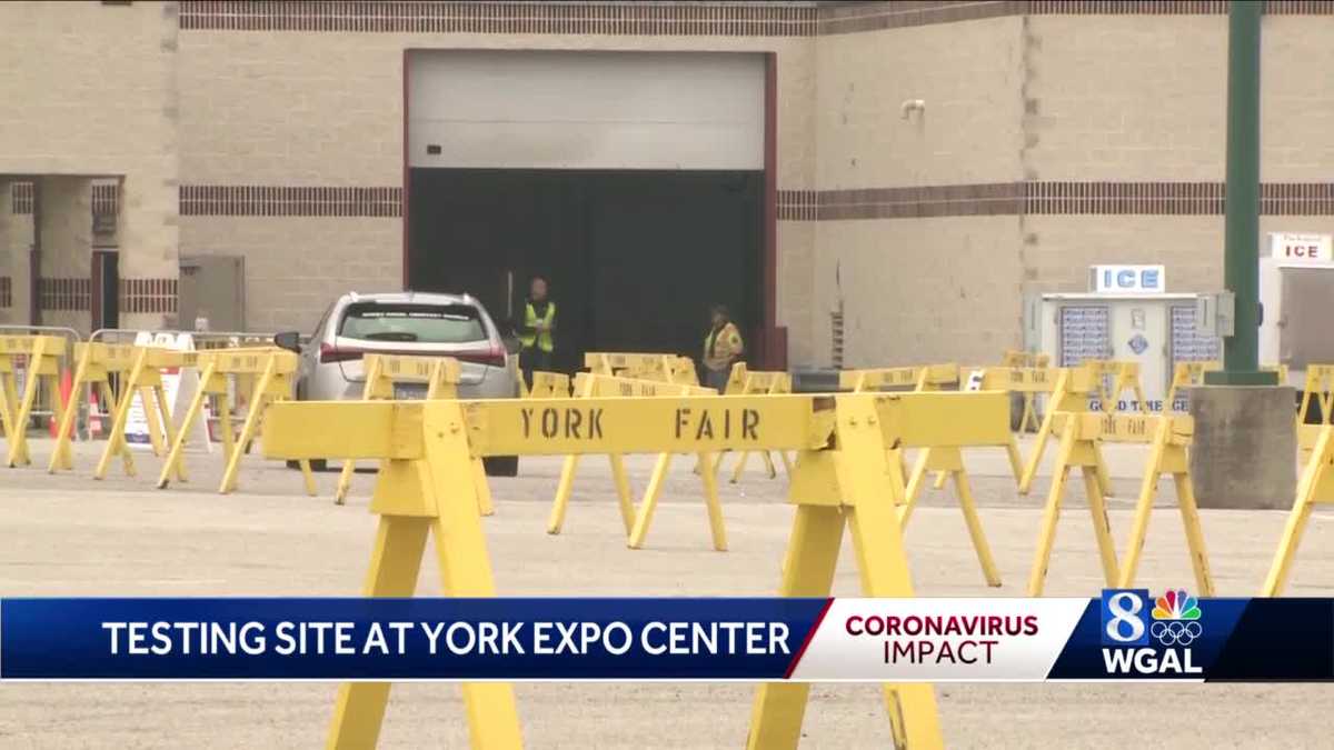 CORONAVIRUS TESTING begins York Expo Center
