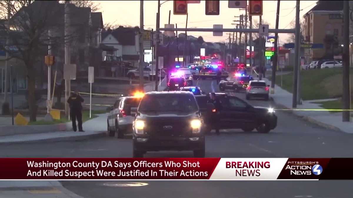 Washington County DA says officers who fatally shot suspect were justified Washington County DA says officers who fatally shot suspect were justified