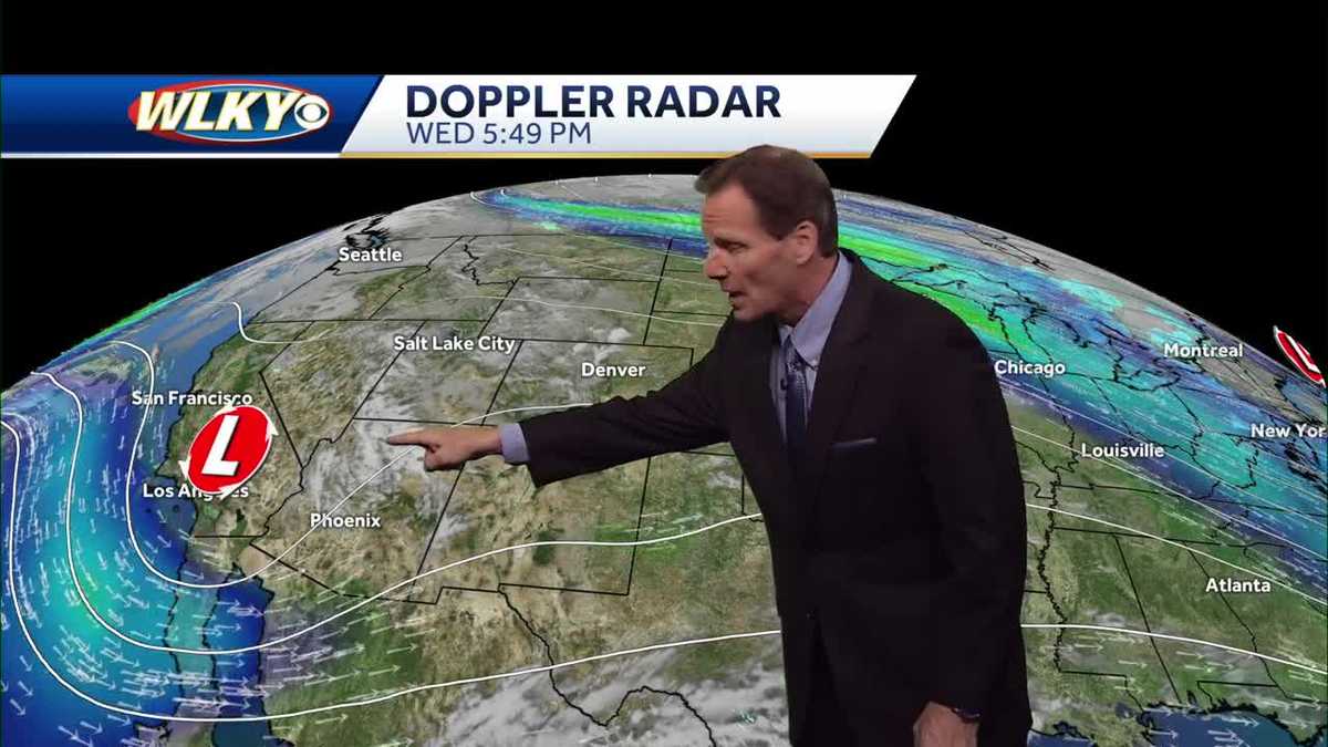 More mild weather tomorrow before the rain