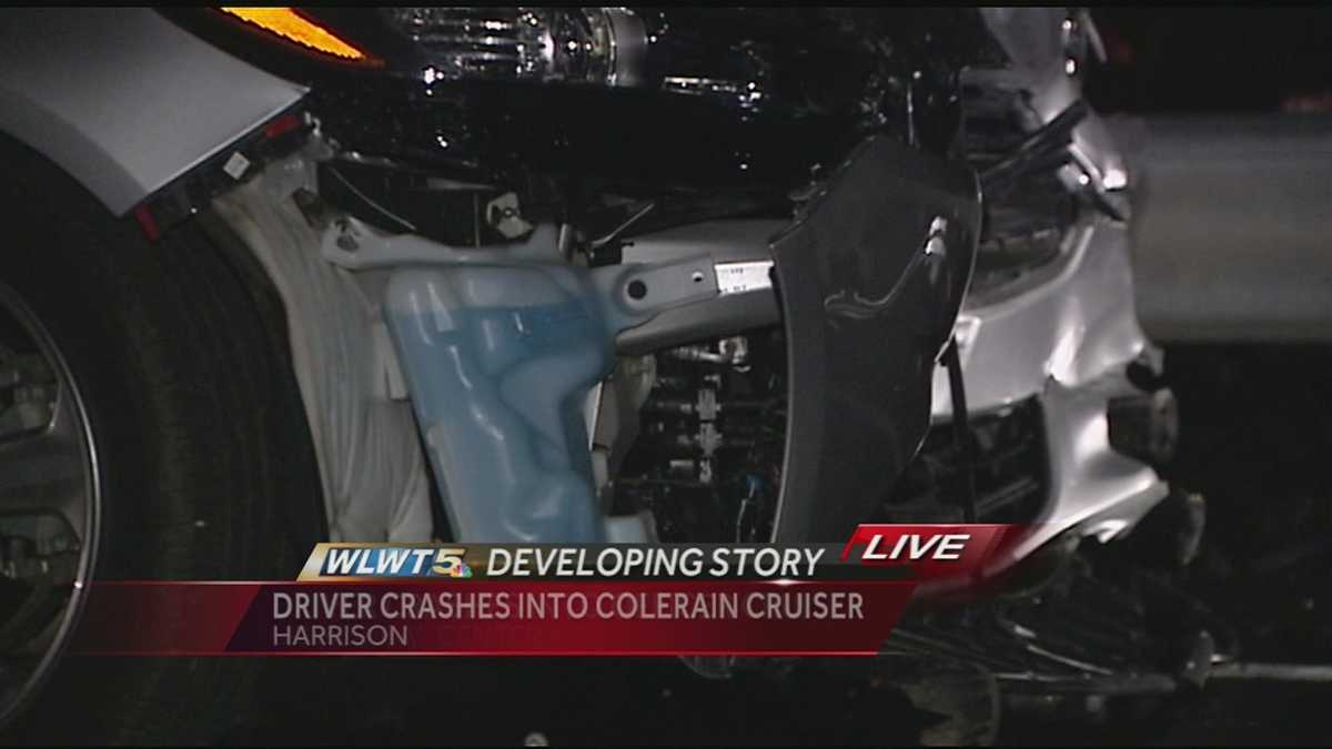 Colerain Township police cruiser involved in head-on collision