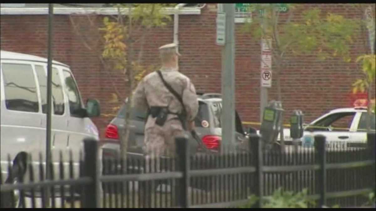 Navy officials: At least 6 dead in Navy Yard shooting