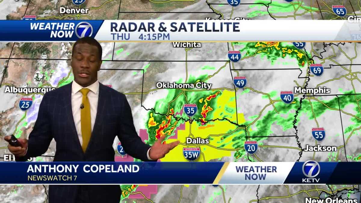 Thursday evening March 2 Omaha weather