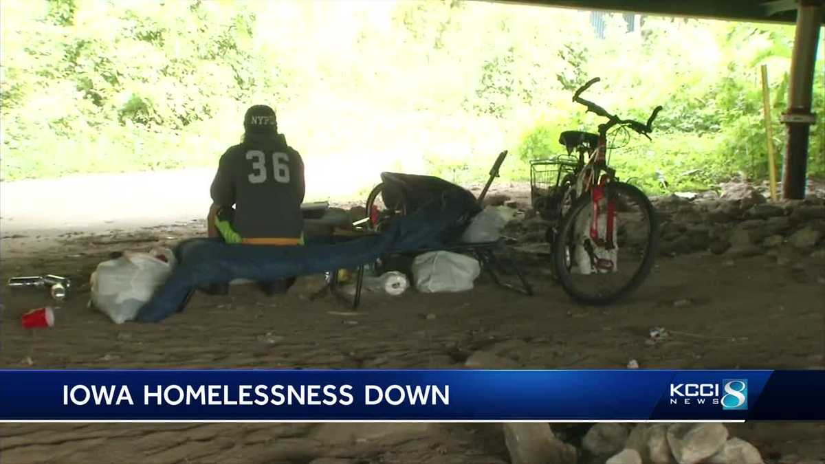 Iowa homeless numbers 'trending in the right direction'