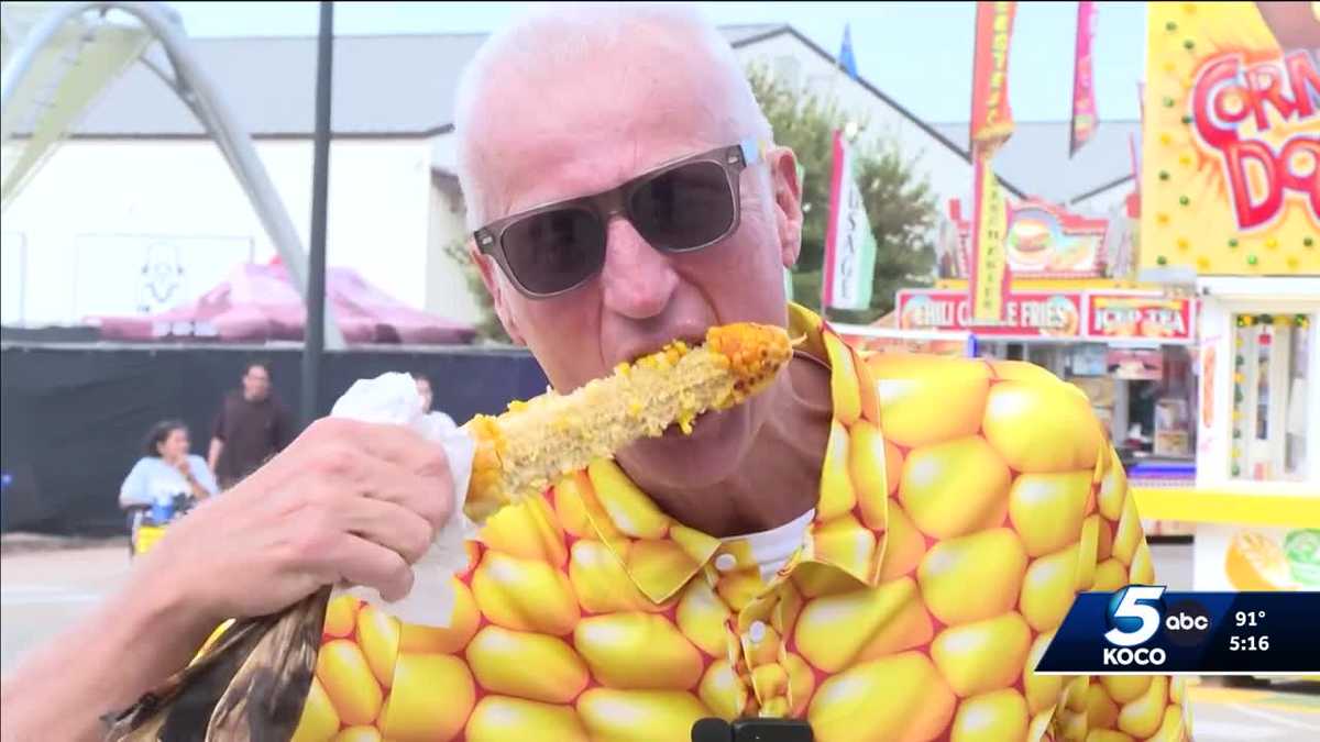 'I need some more corn': Oklahoma State Fair draws corn fanatics