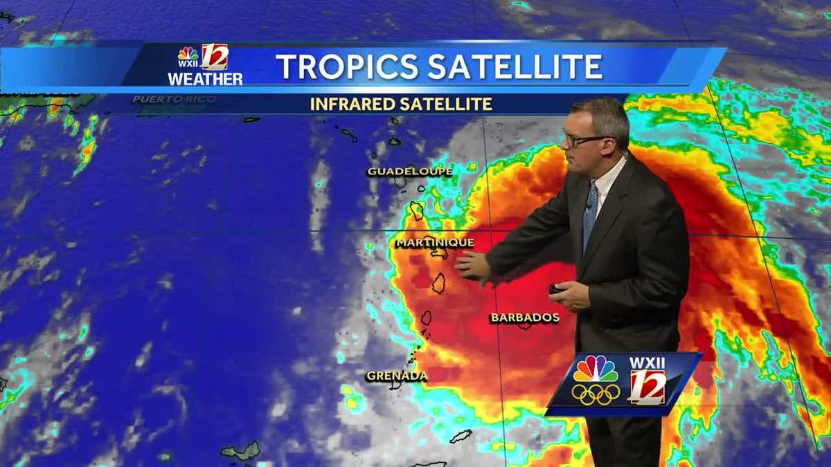WATCH: Hurricane Maria rapidly intensifies