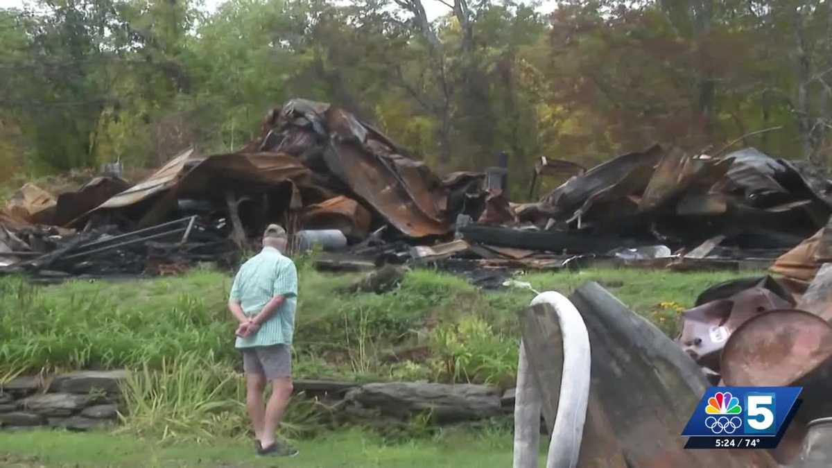Dwight Miller Orchards in Dummerston is rebuilding after fire destroyed ...