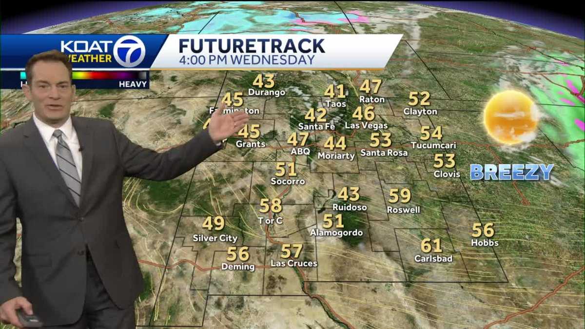 Eric's KOAT 7 Weather Forecast for 2-8