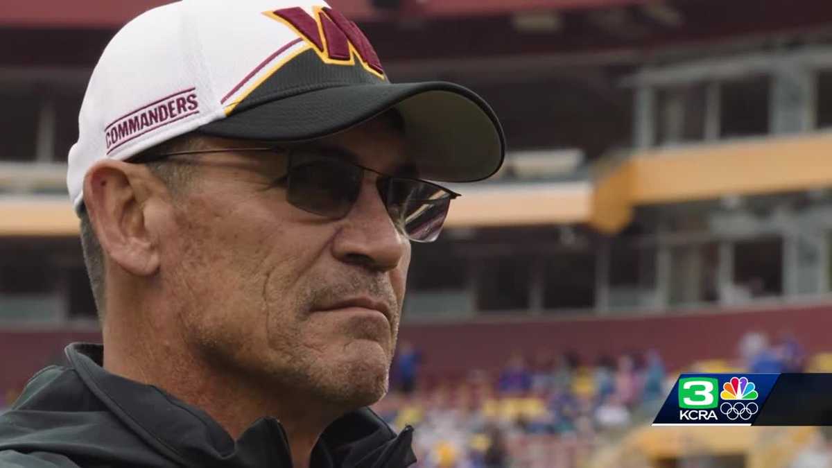 Ex-NFL coach Ron Rivera in Sacramento to talk about cancer